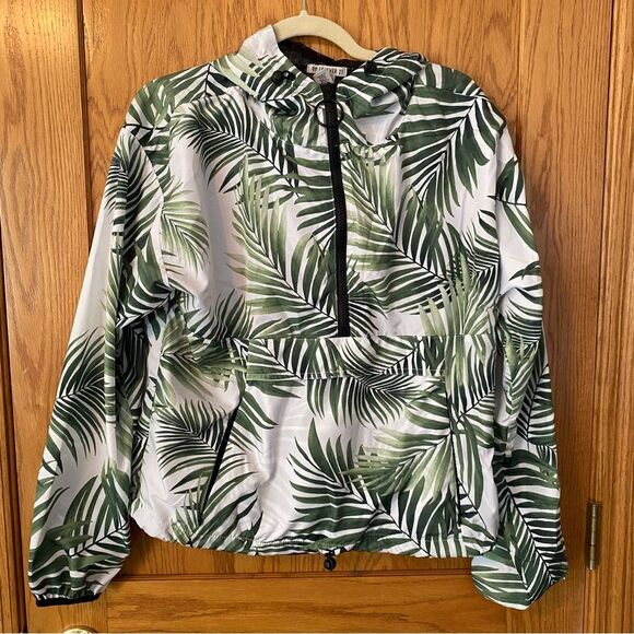 Forever 21 | Jackets & Coats | 23 Forever 2 Tropical Palm Leaf ...